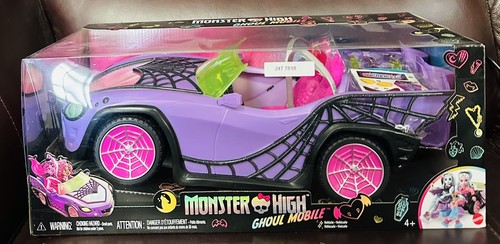 Monster High Ghoul Mobile Toy Car With Pet & Accessories Purple ...