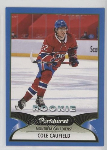 2022 Upper Deck Fall Promotion Parkhurst Blue Border Rookie Cole ...