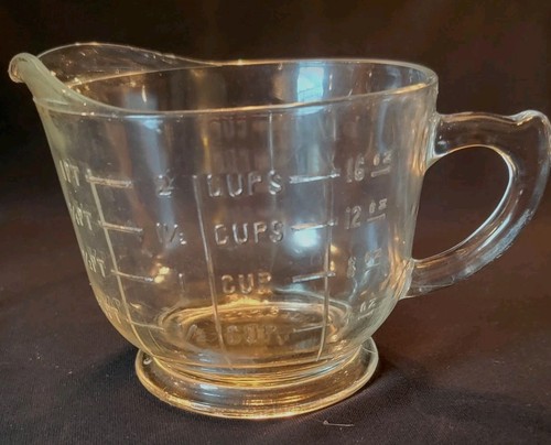 1950s SPRY Glass 2 Cup 16 Oz Liquid Measure Pitcher | eBay