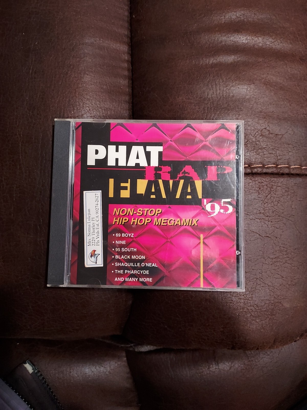 Phat Rap Flava 95 (CD-1995-K-Tel)Rap/ Hip- Hop Compilation-Various ...