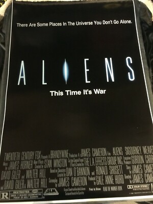ALIENS Movie POSTER 24x36 Sigourney Weaver | eBay