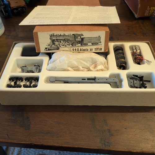 VINTAGE ROUNDHOUSE HO SCALE 4-4-2 ATLANTIC STEAM ENGINE KIT | eBay
