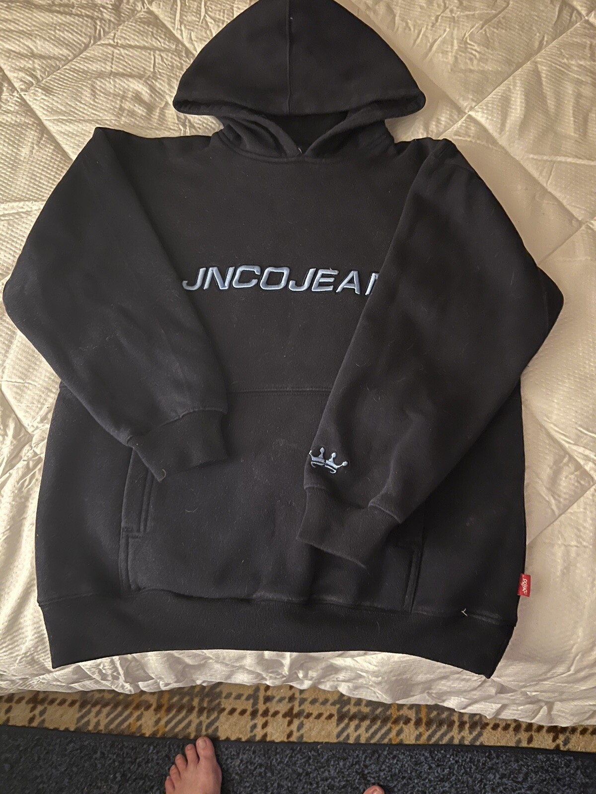 *90’s Authentic ,Vintage ,Embroidered Logo JNCO Jeans… - Gem