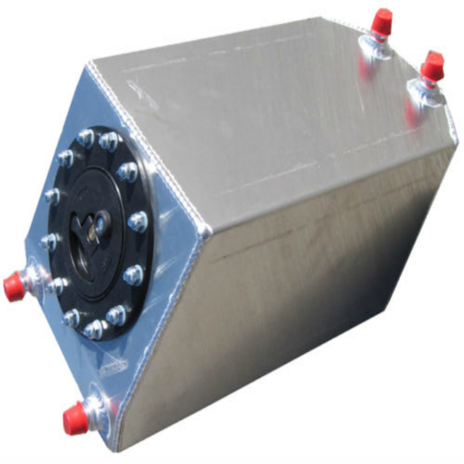 RCI 2040A Aluminum Fuel Cell, Natural Aluminum Color, 4 Gallon, 10L x ...