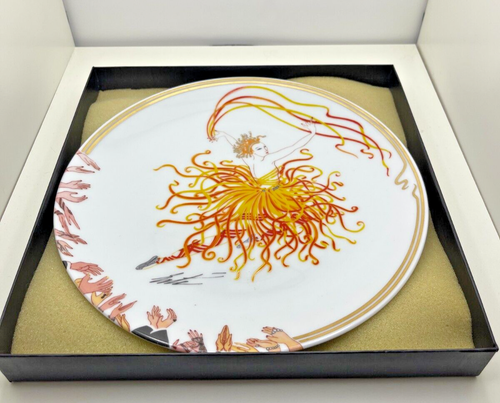 Erte Collector Plate Applause Limited Edition Registar Certificate ...