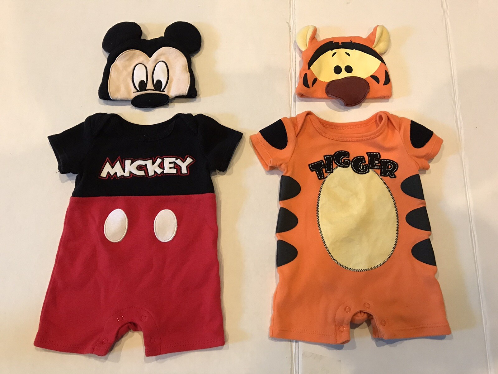 Disney Baby Mickey Mouse & Tigger Body Shorts Costume… - Gem