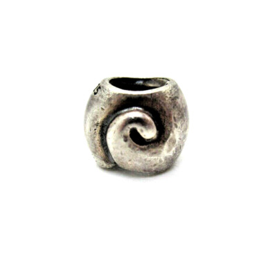 *TRAUM* PANDORA Charm ALE 925 Silber Snail Shell Schneckenhaus Muschel ...