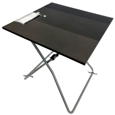 Brand New IKEA GUNDE Folding Table Black 67x67 cm (26 ⅜x26 ⅜ ") 005.468 ...