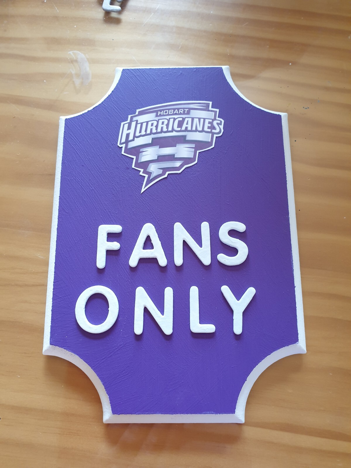 HOBART HURRICANES BBL FAN PLAQUES | eBay