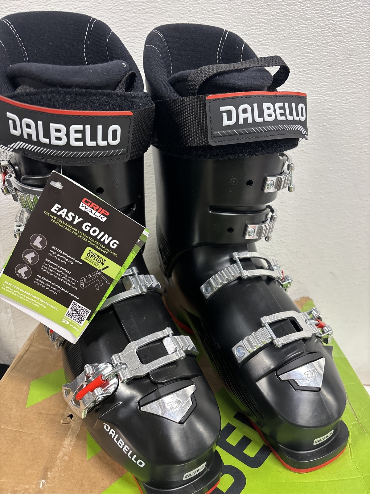 Dalbello DS MX 75 Men's Ski Boots, Size 28.5 - Black (D2113001) for ...