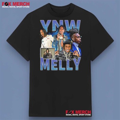 YNW Melly Rapper T-Shirt For Fans, T-Shirt 2025 Size S - 5 XL | eBay