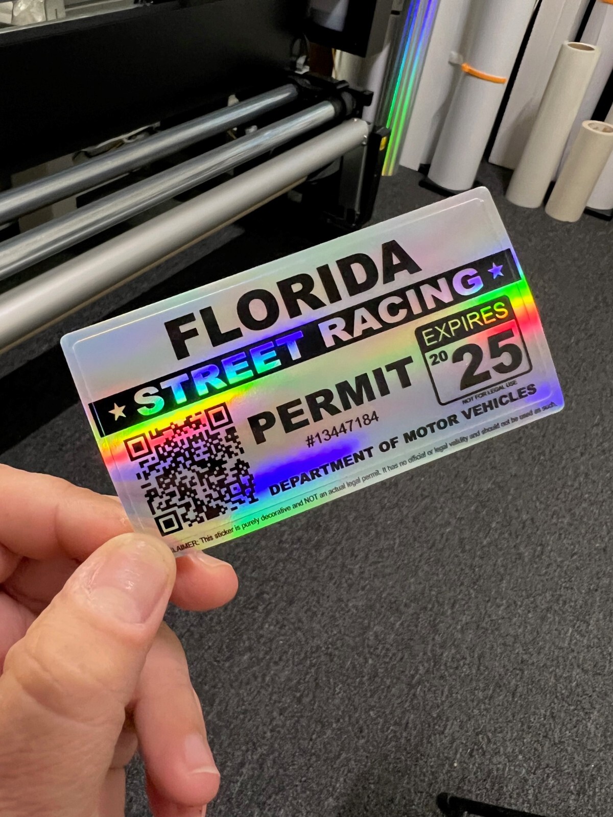 Street Racing Permit ALL STATES, Puerto Rico, Mexico Expires 2025 | eBay