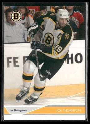 2003-04 In The Game Toronto Star Joe Thornton #7 Boston Bruins | eBay