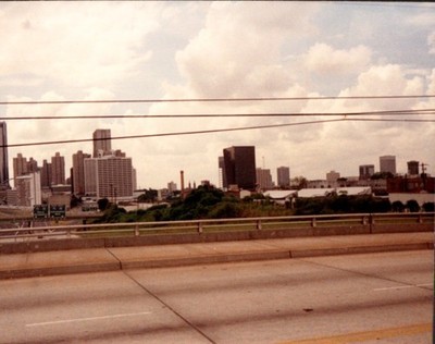 Vintage 1980s Houston Texas Cityscape Photo Skyline Interstate View | eBay