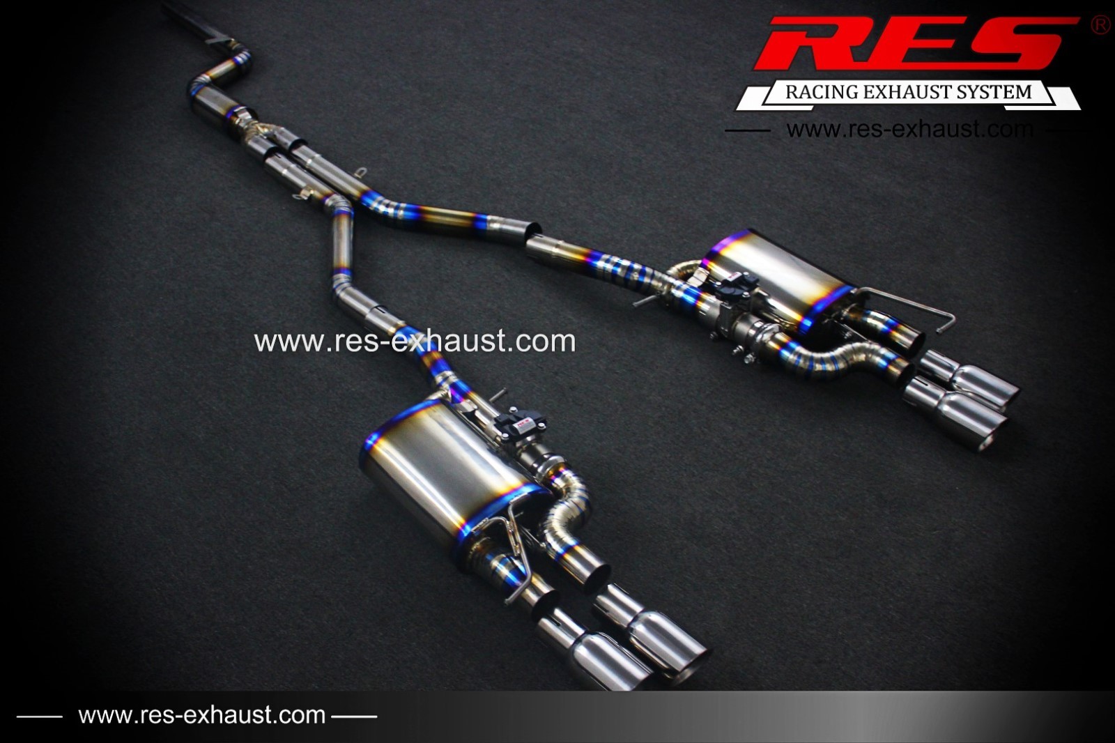 RES TITIAIUM VALVTRONIC CATBACK EXHAUST FOR BMW Z4 E89 2.0T -2009-2017 ...