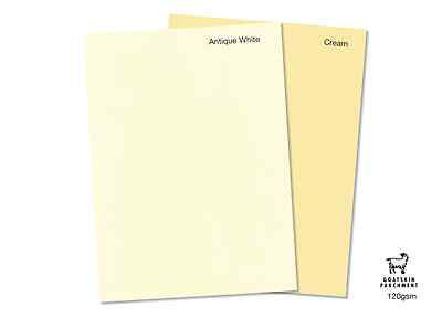 A4 Goatskin Certificate paper 120gsm AcidFree -Archival Guaranteed for ...