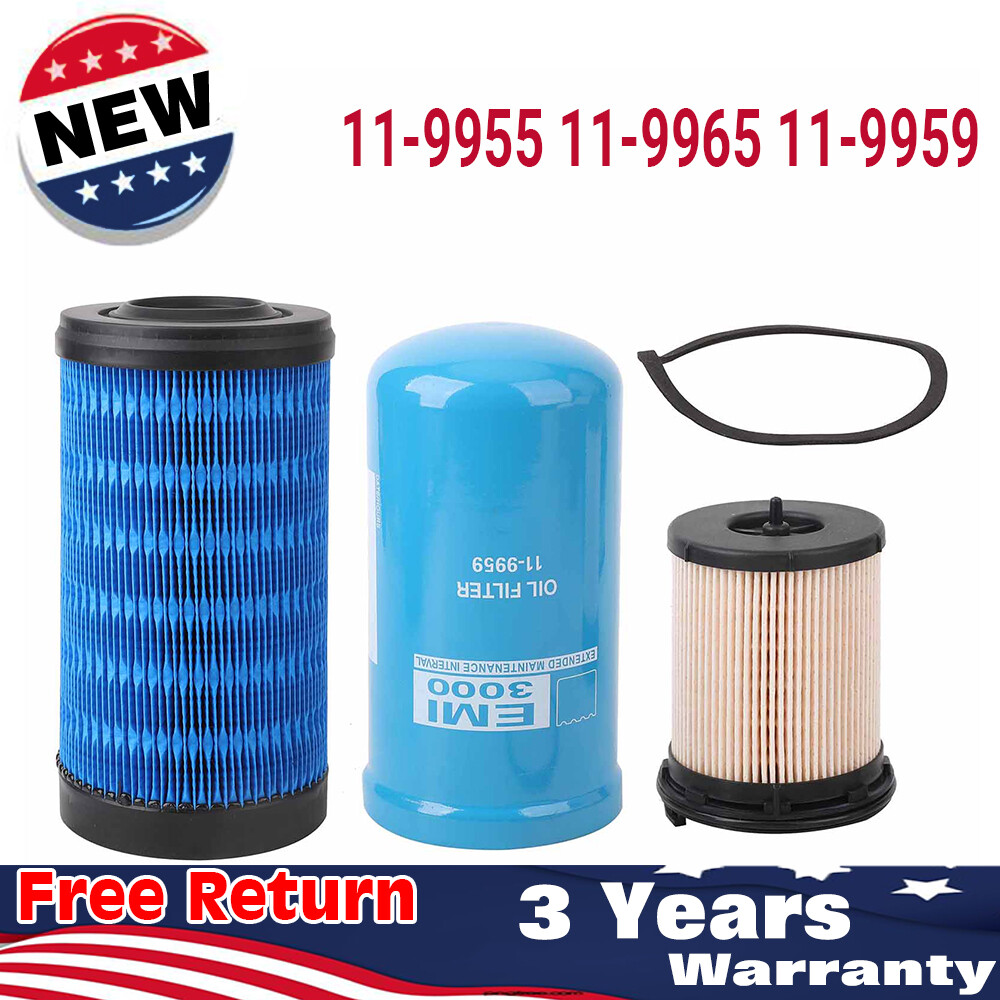 Oil Change Air Fuel Oil Filter Kit Fits For Thermo King Precedent S600 ...