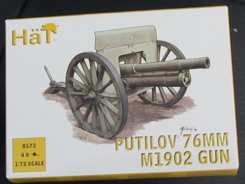 1/72 WW1 Russian / Soviet Putilov 76mm M1902 Gun Kit 8173 | eBay