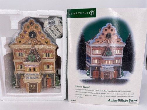 Department 56- Alpine Village - Rathaus Neudorf #56230 | eBay