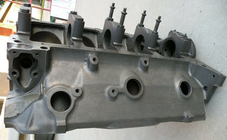 1957-1958 X Chevy Chevrolet Impala SS Engine Block 348 3732811 I2657 9 ...
