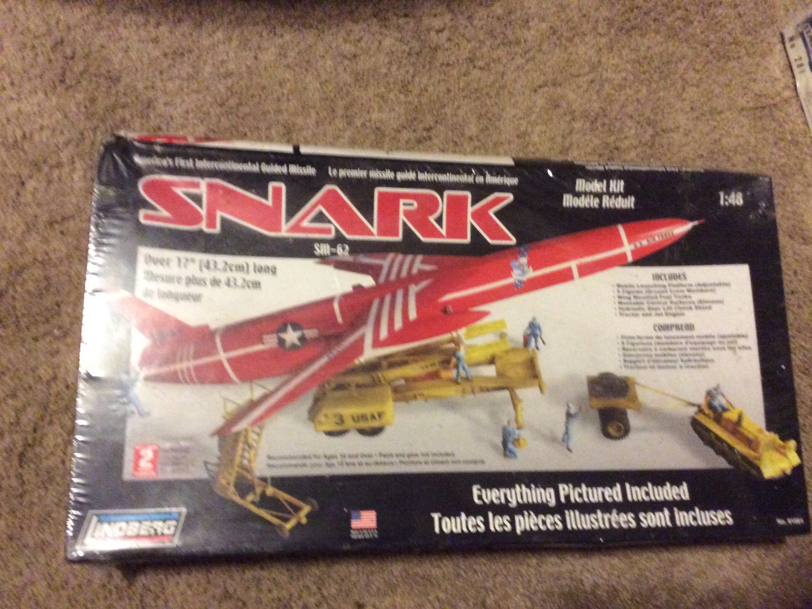 Lindberg Snark Rocket Model Kit 91001 With Crew And Eccessories | eBay