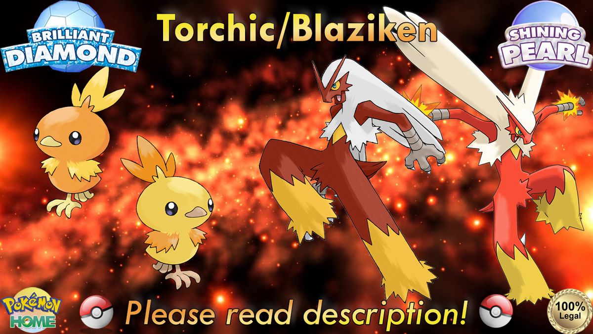 Shiny Torchic Evolution