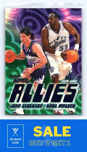 1999 SkyBox Apex #3A John Stockton / Karl Malone | eBay