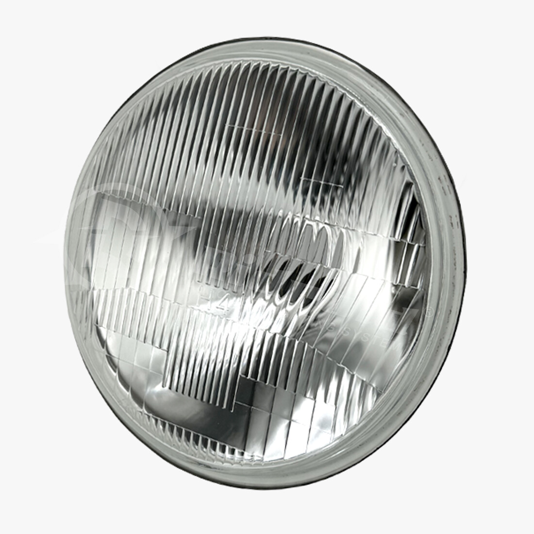 7 Inch Round Sealed Beam Glass Clear Lens Headlights For Ford Mustang ...