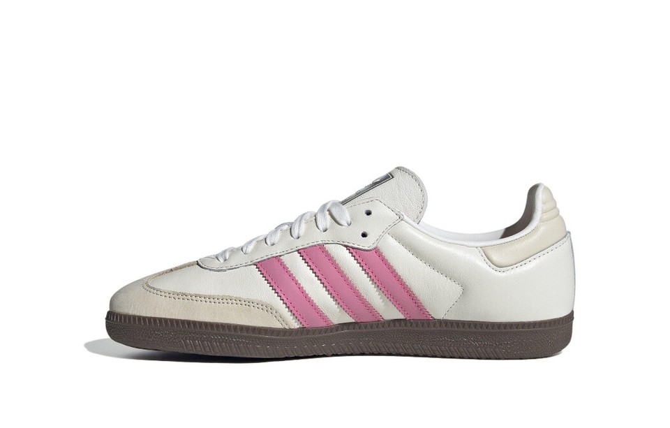 adidas Originals Samba OG Cloud White Lucid Pink Wonder White Wmns 6W ...