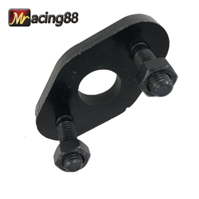 Black Oxygen Sensor Install Kit Mild Steel Flange+2x M6 x 1.25 Studs ...