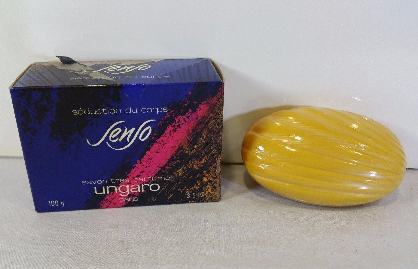 SENSO DI UNGARO DONNA WOMAN SOAP SAVON 100GR. I°VERSIONE VINTAGE RARE ...