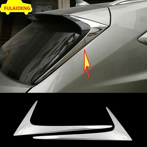 For Lexus NX NX200 200T 300h 2015-21 Chrome stainless Rear Window ...