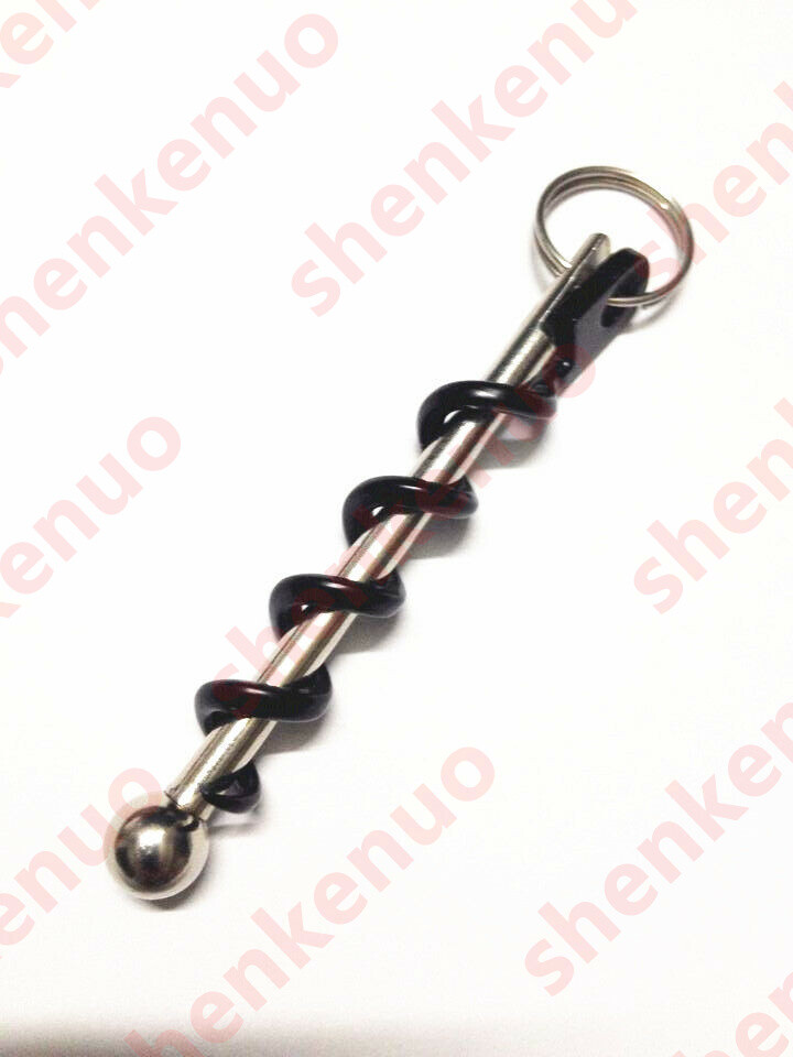 Men's Gift Twistick/Corkscrew Bottle Opener Pocket Tool Key Ring Chain ...