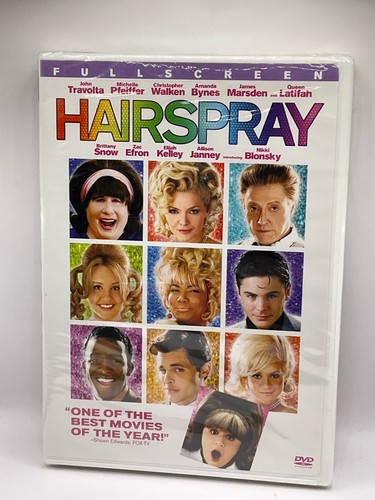 Hairspray (DVD, 2007, Full Frame) New / Sealed 794043110894 | eBay