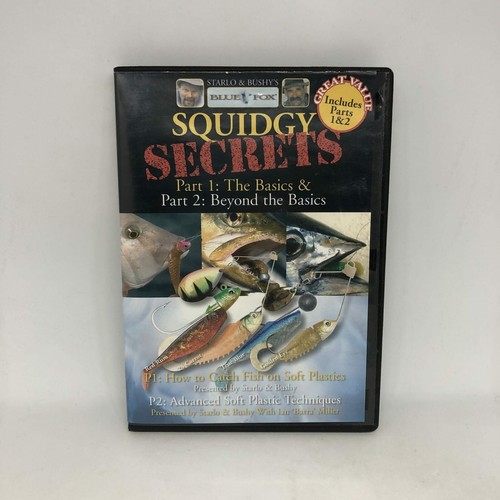 SQUIDGY SECRETS PART 1 & 2: THE BASICS & BEYOND THE BASICS DVD Fishing R4 VGC | eBay