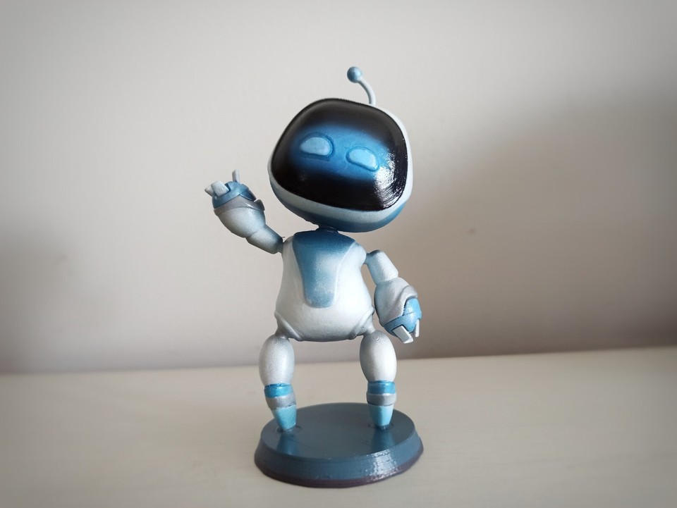 Astro Bot Figure High Quality 12K Abs Resin 3D Printed Figurine | eBay