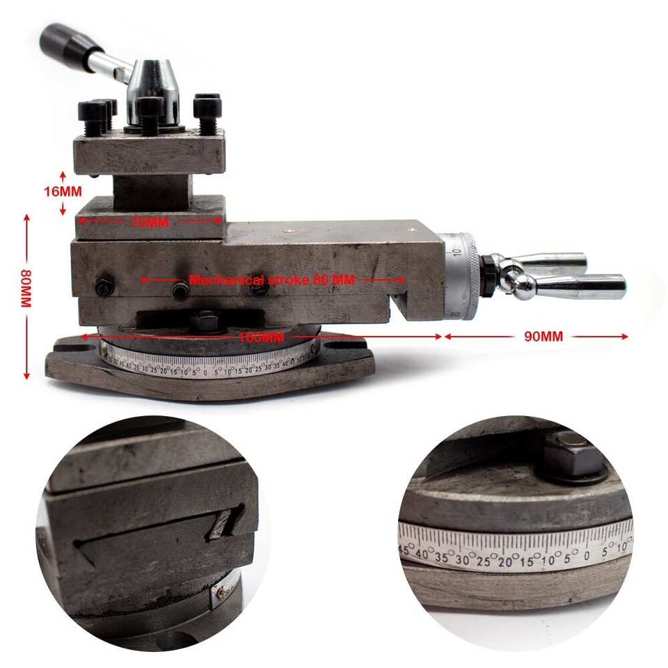 Lathe Tool Holder Assembly Quick Change Tool Holder Lathe Cutter Holder ...