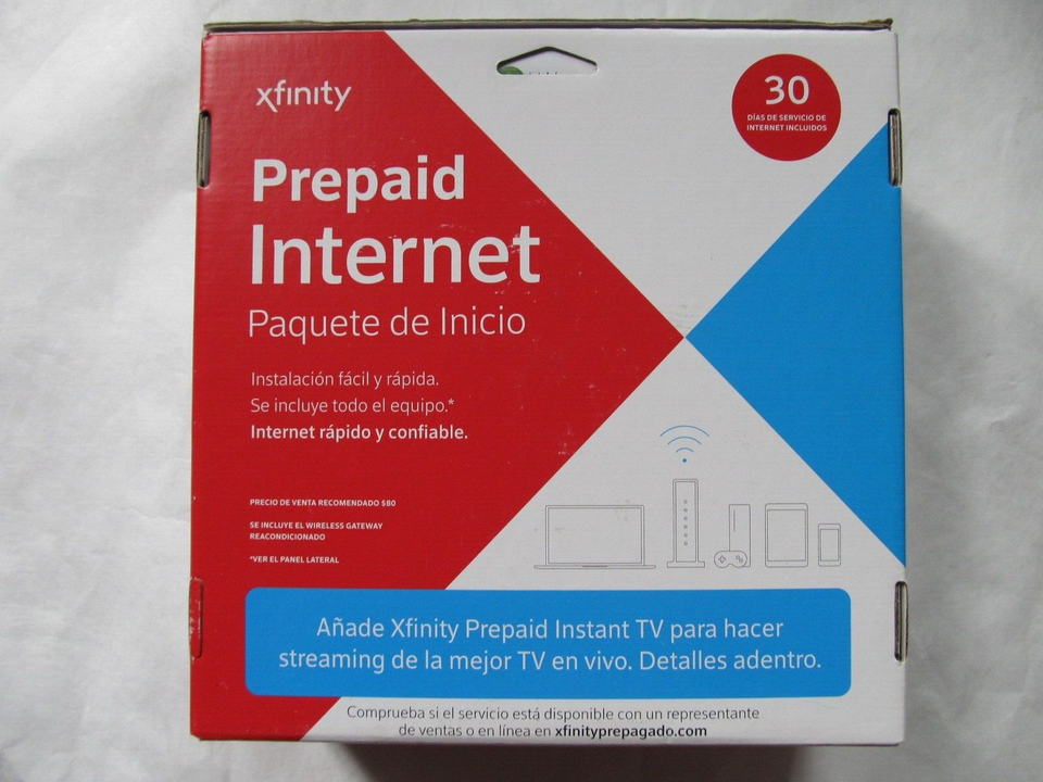 XFINITY Internet Prepaid Starter Kit Arris TG862G router | eBay