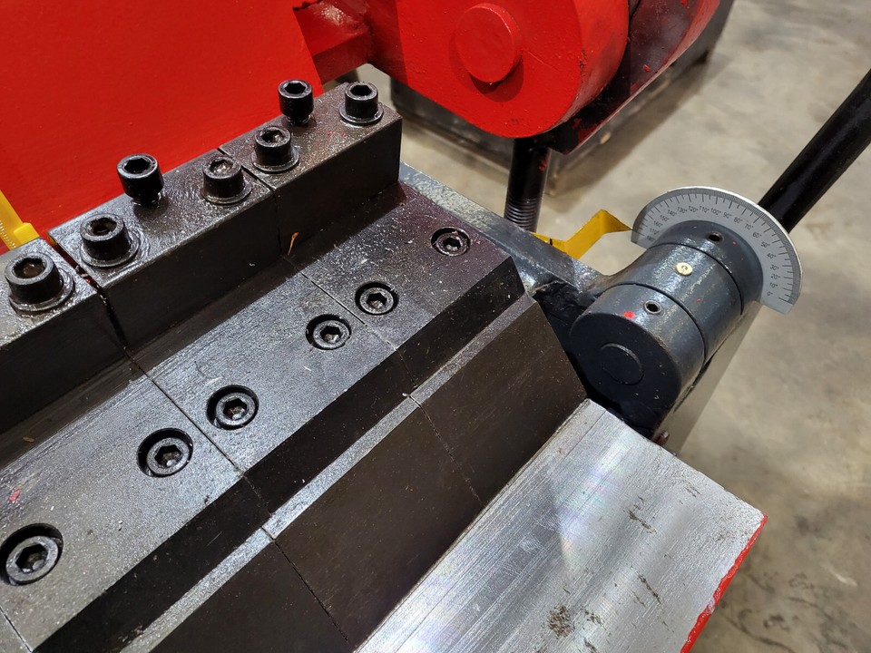 CARTER 2500x2.5mm Heavy Duty Box & Pan Folder Sheet Metal Folding ...