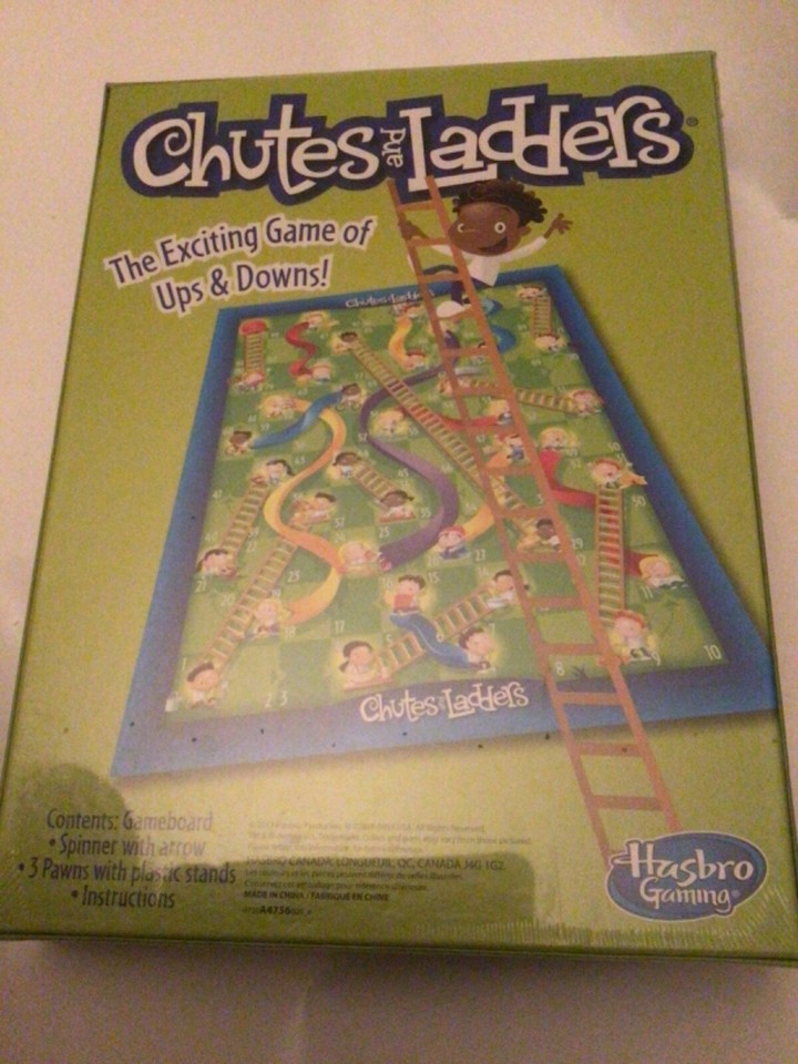 Hasbro Chutes and Ladders Board Game Brand New in Shrink Wrap | eBay