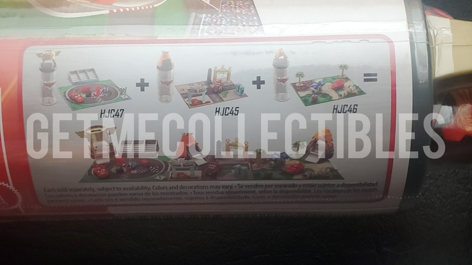 DISNEY PIXAR CARS MINI RACERS MATER RADIATOR SPRINGS PLAYSET SHIP $15 ...