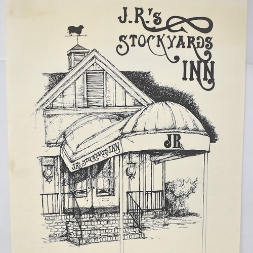 1990s J.R. JR's Stockyards Inn Restaurant Menu Tysons Corner McLean ...