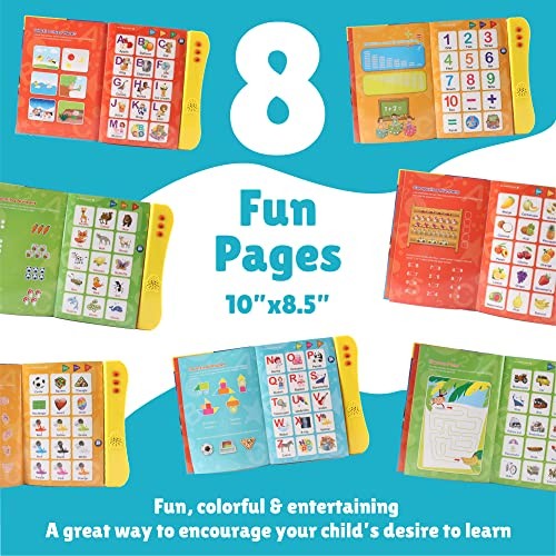 Boxiki Kids ABC Sound Book For Children / English Letters & Words ...