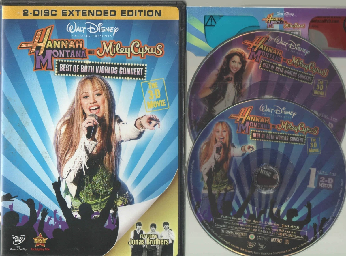 Hannah Montana And Miley Cyrus Best Of Both Worlds Concert