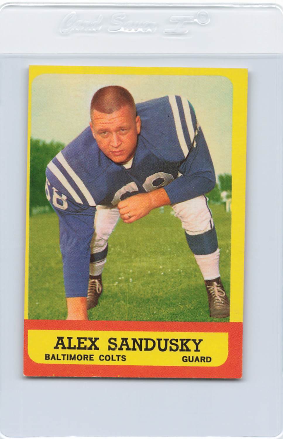1963 Topps #6 Alex Sandusky Colts EX/MT *DA-A7988 | eBay