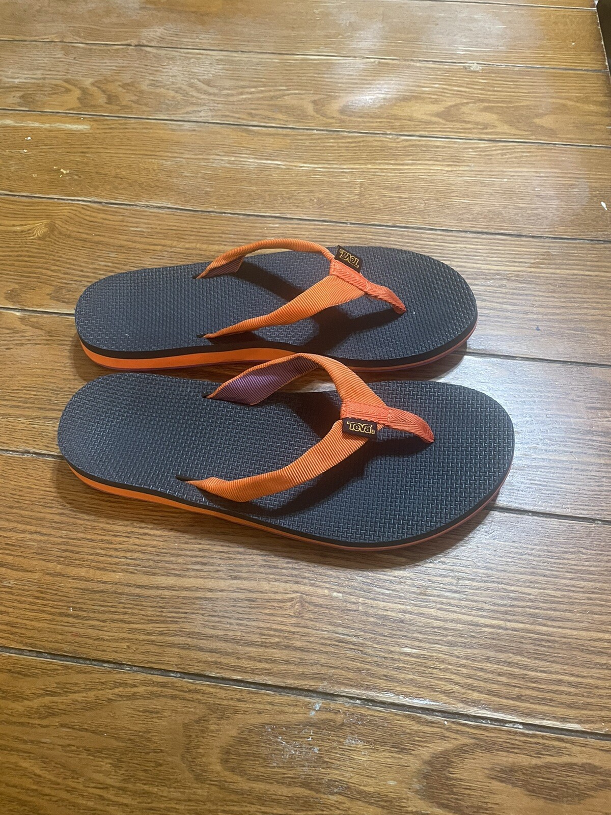 Teva Flip Flops Thong Sandals Shoes Flip Flops Orange Purple 1004408 ...