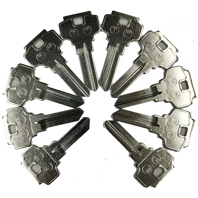 DX1 x 10 Silver Color Key Blanks | eBay Australia