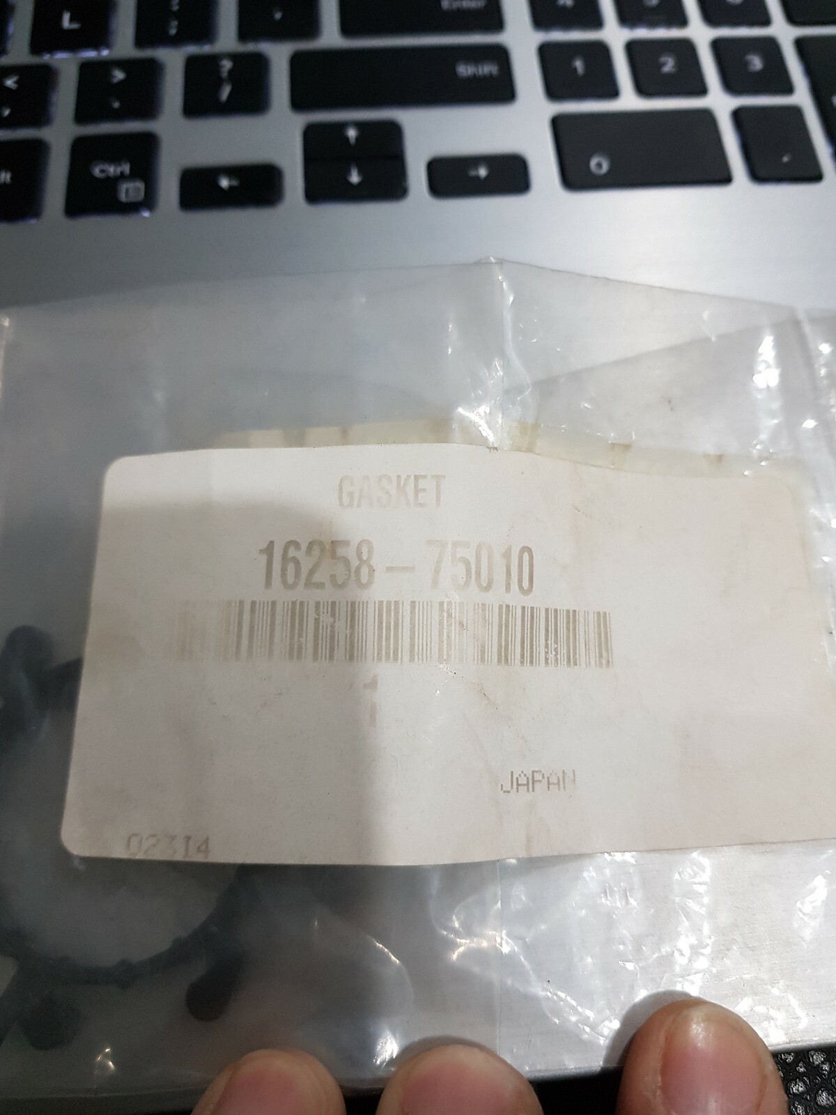 Genuine Toyota By-Pass Pipe Gasket 16258-75010 | eBay