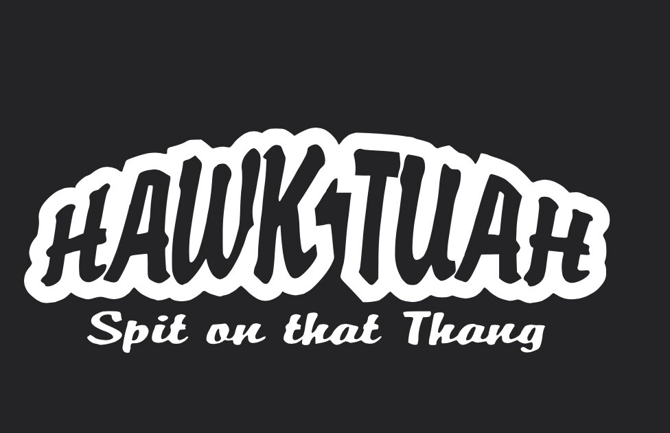 Hawk Tuah vinyl sticker funny car decal window spit on that thang thing ...