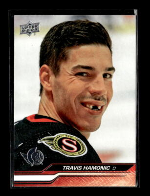 2023-24 Upper Deck NHL Hockey Travis Hamonic Ottawa Senators #595 3 ...